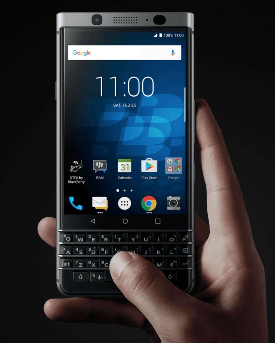 MWC 2017: Blackberry KEYone