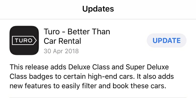 News: Turo Introduce Dream Car Filters