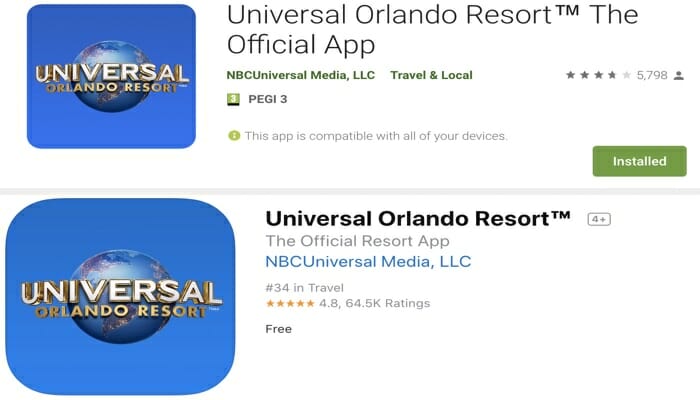 Apps Review: Universal Orlando Resort – {Tech} for Travel