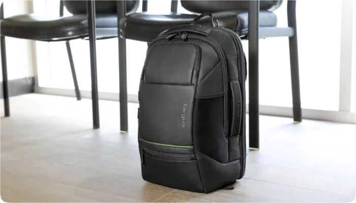 Recycling Looks Good with the Targus EcoSmart Backpack