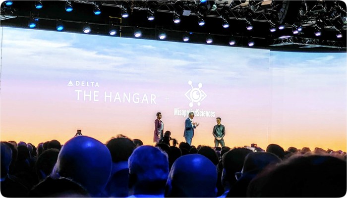 Delta’s Airport of the Future is built on a Parallel Reality™️ Display