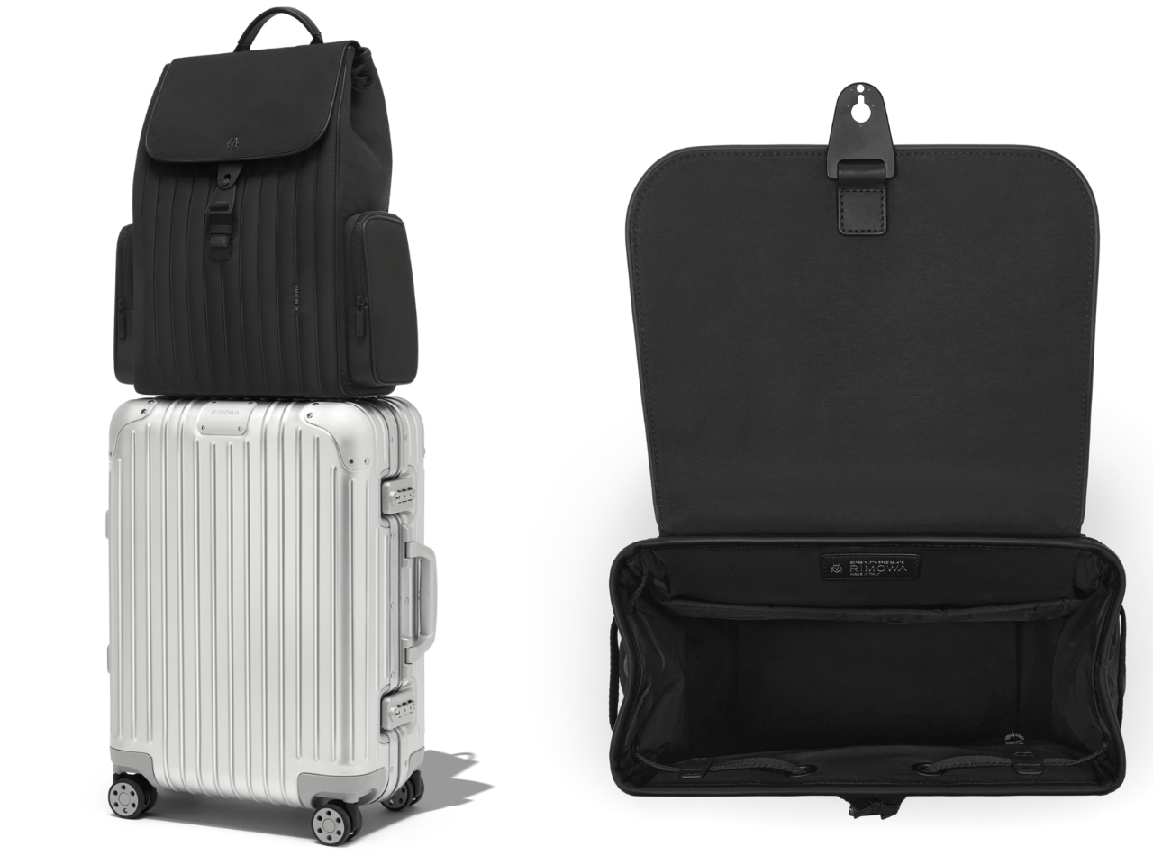 RIMOWA Flap Backpack Large joins the Never Still Collection