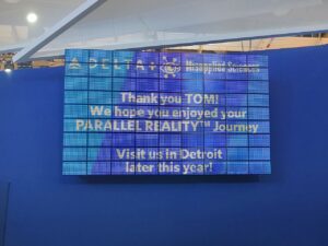 Delta Parallel Reality Experience Lands at Detroit Metropolitan Airport