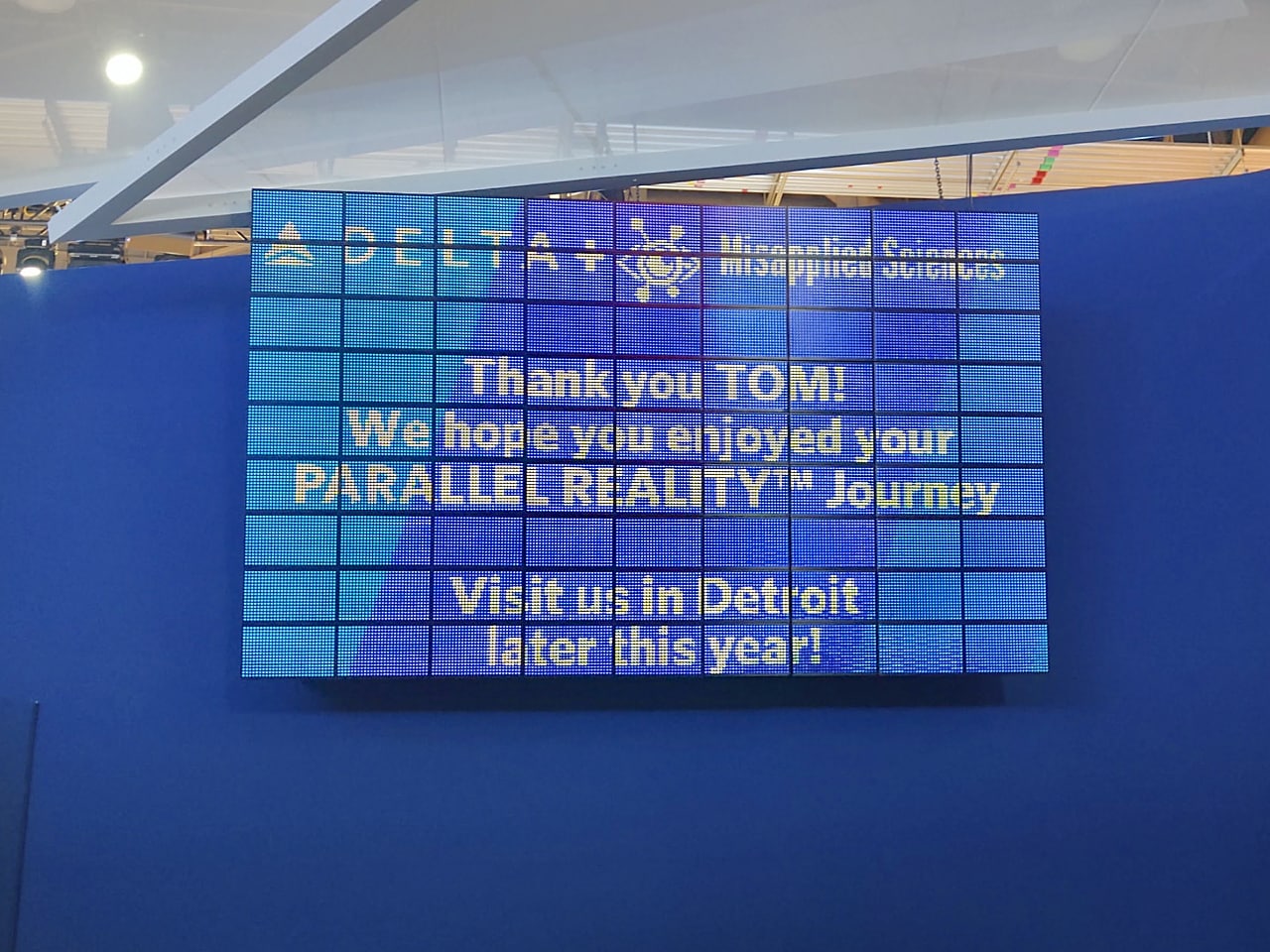 Delta Parallel Reality Experience Lands at Detroit Metropolitan Airport