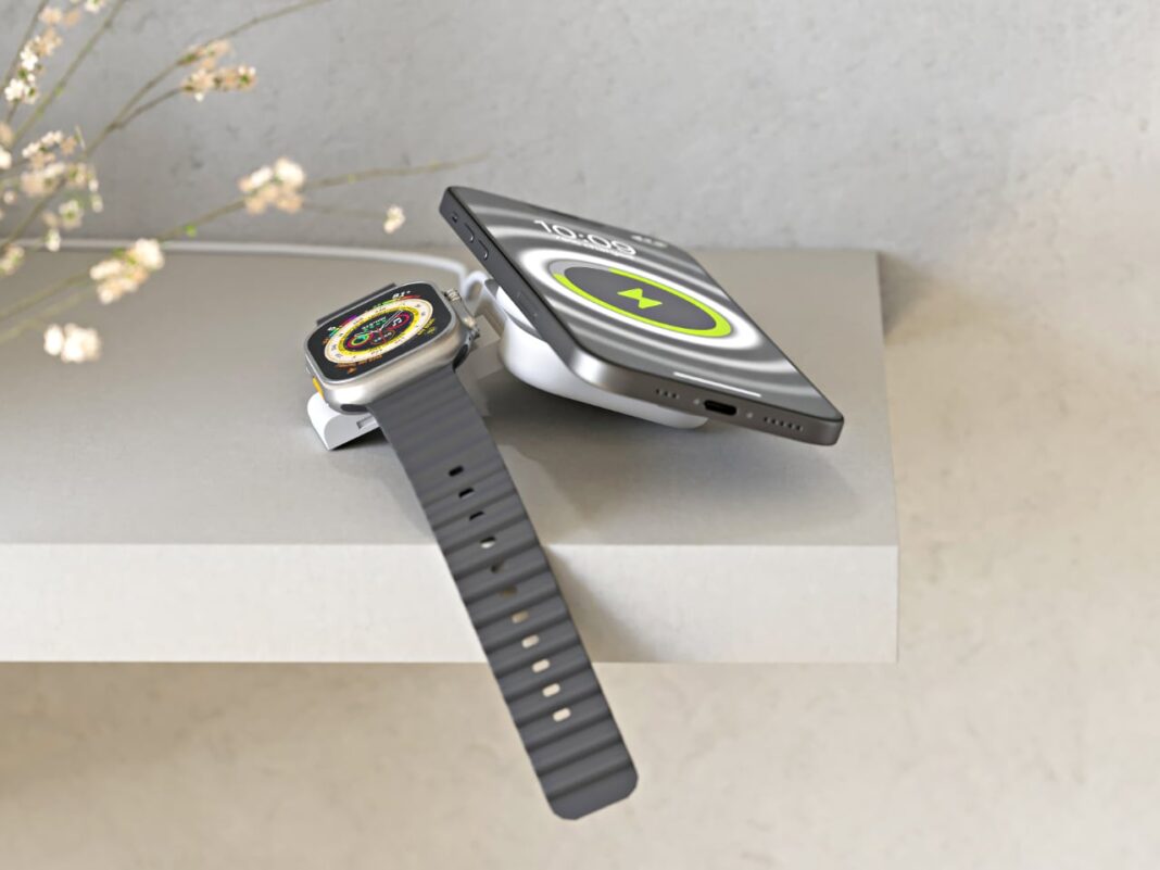 Zens 2-in-1 MagSafe + Watch Travel Charger is for the Apple Purist