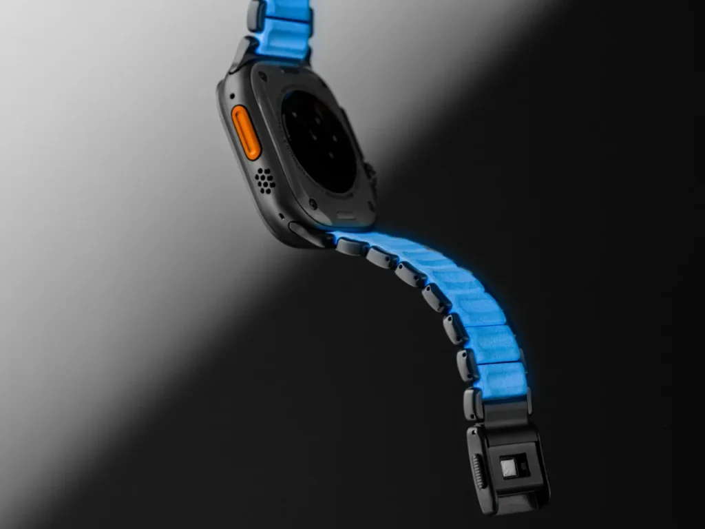 Limited Edition Apple Watch band from Nomad lands in Icy Blue Glow