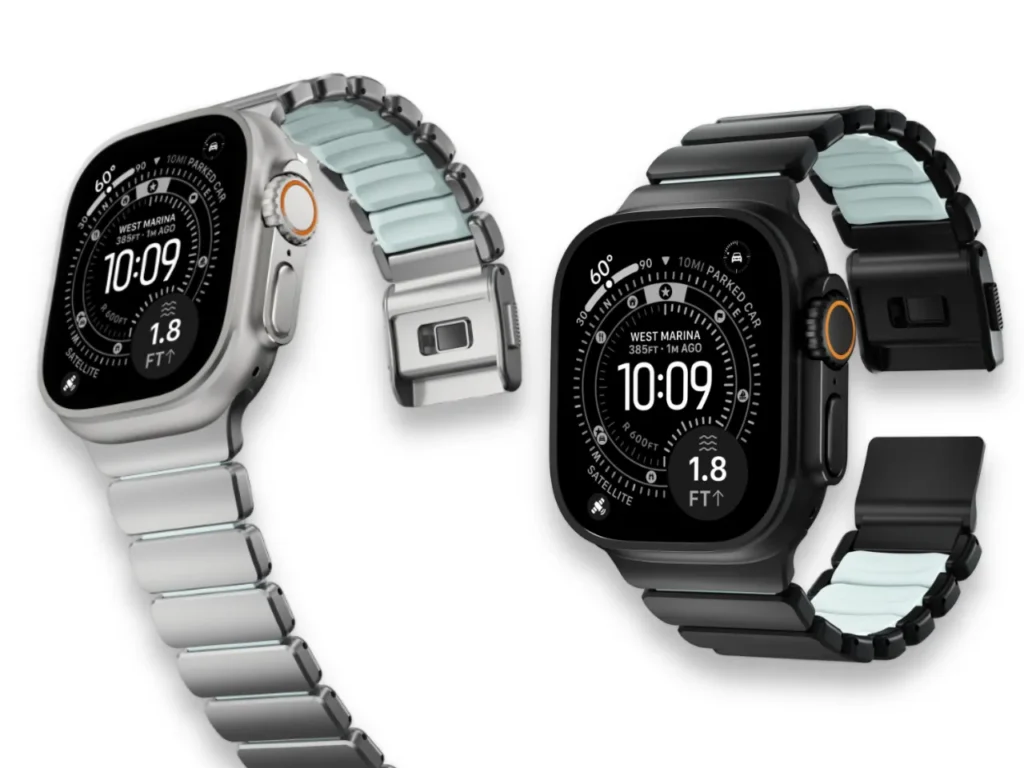 Limited Edition Apple Watch band from Nomad lands in Icy Blue Glow